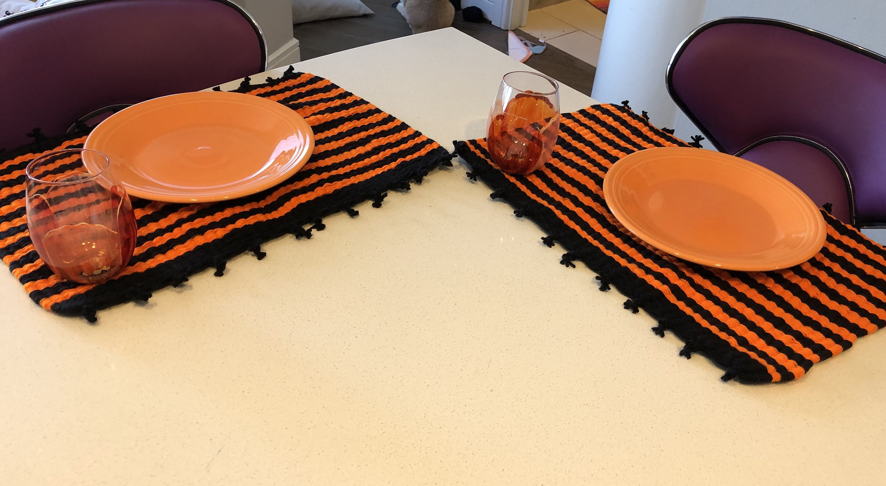 Handmade Halloween Place Mats (set Of 2) on Luulla